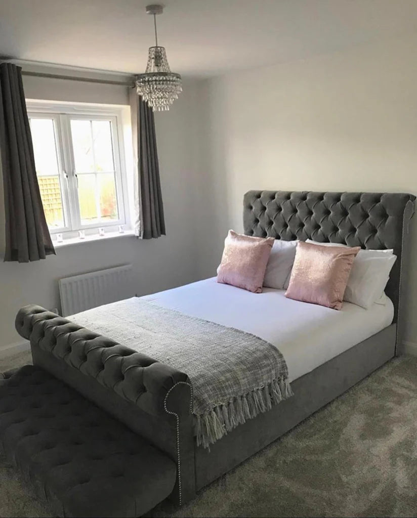 Roman Sleigh Bed – LEGEND BEDS